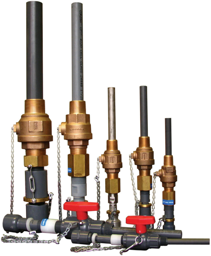 Corporation Stops | Chemical Injection Quills | Hydro Instruments